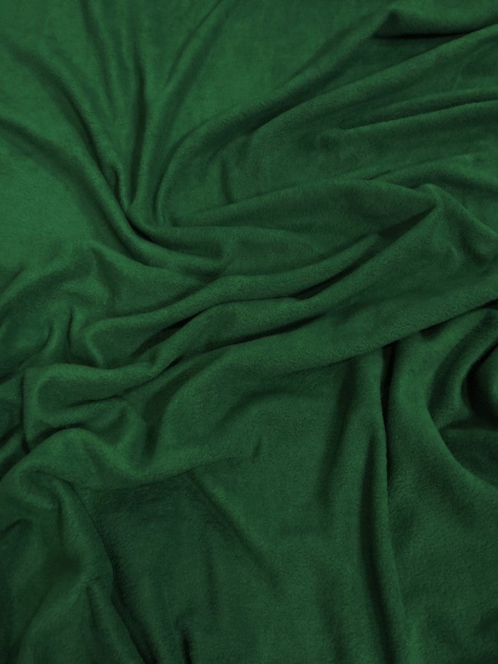 Wholesale Fleece Fabric Solid Hunter Green 30 Yard Roll | Big Z Fabric