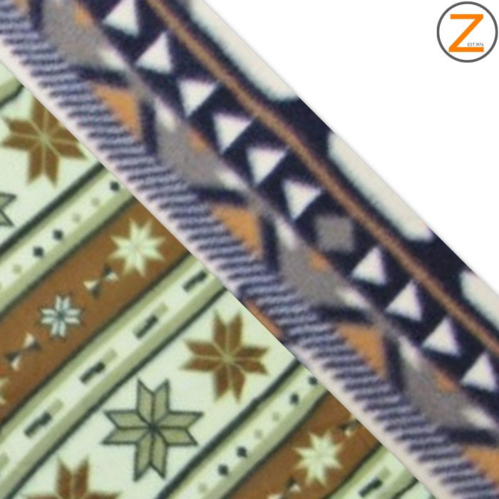 Stay cozy with Indian Print Polar Fleece Fabric from Big Z Fabric ...