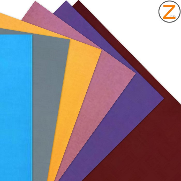 Solid All-Purpose Poly Poplin Fabric by the Roll – Lightweight ...