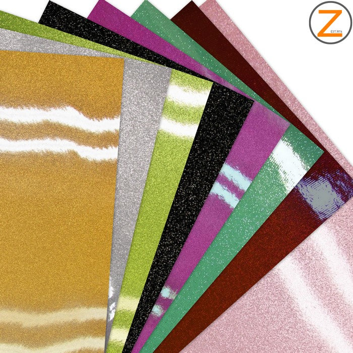 Add shimmer with Sparkle Glitter Vinyl Faux Leather from Big Z Fabric ...