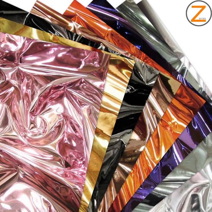 Chrome Mirror Reflective Vinyl by the Roll – Shiny & Bold | Big Z Fabric