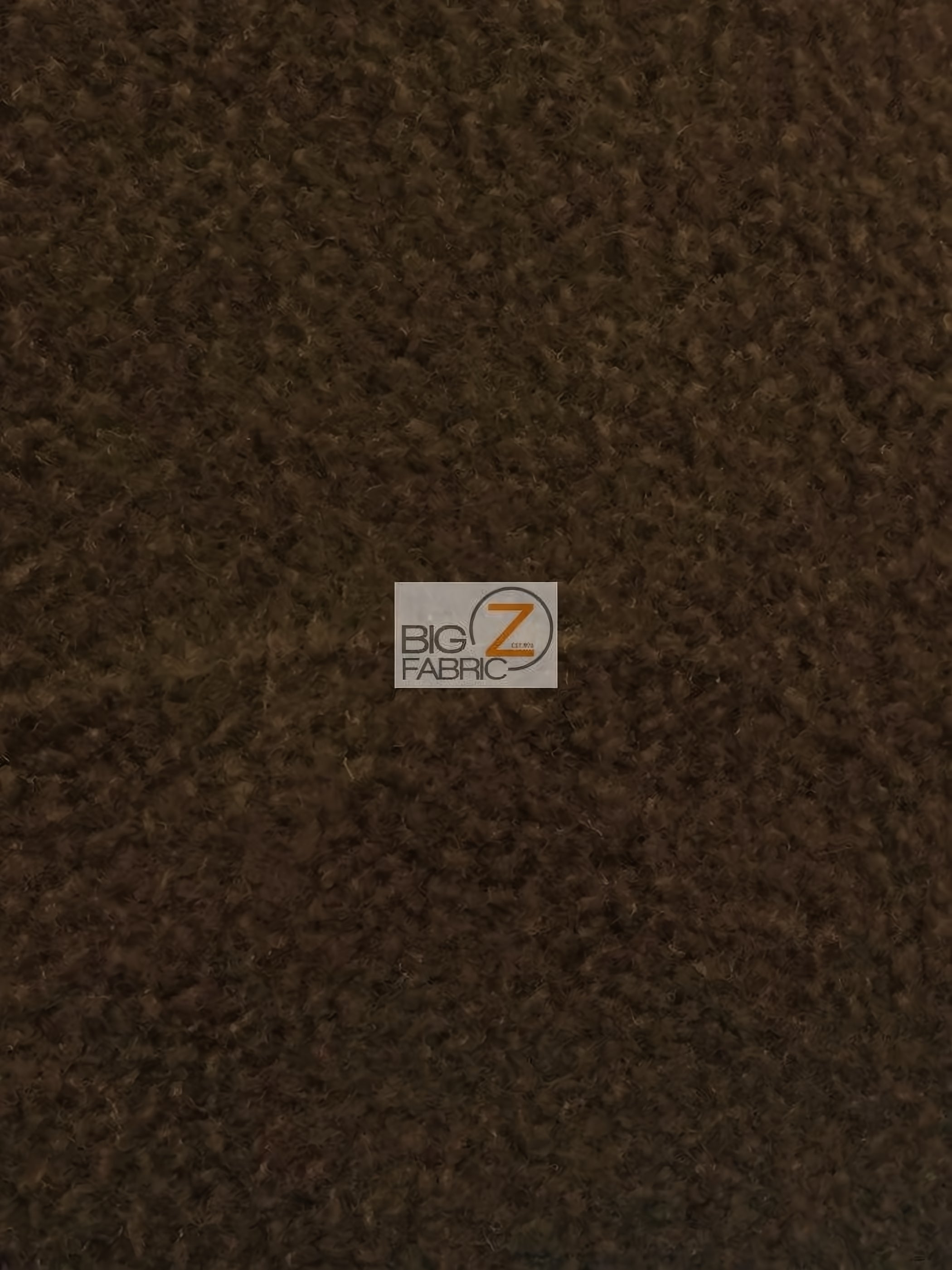 Wholesale Fleece Fabric Solid Brown 30 Yard Roll | Big Z Fabric
