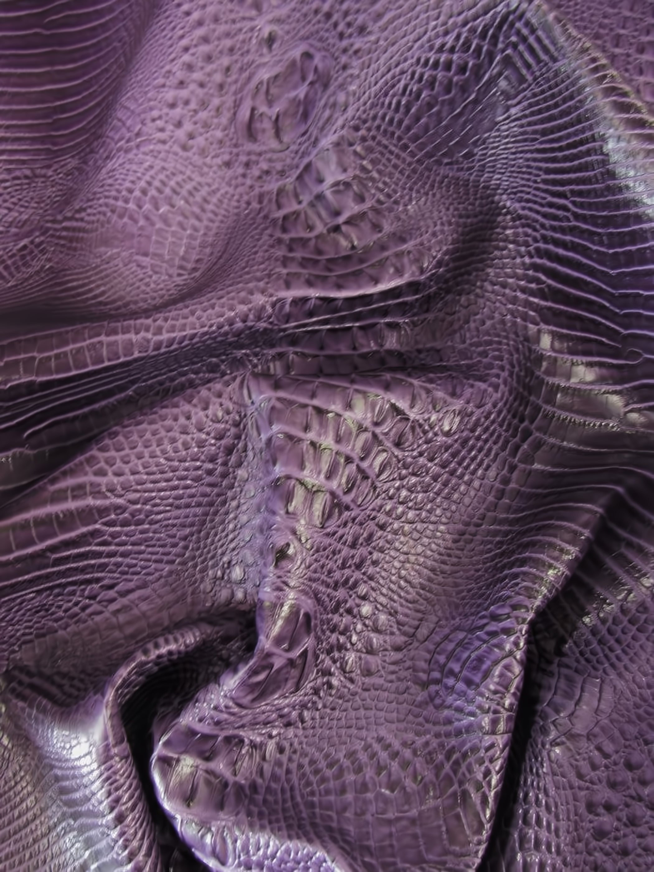 Wholesale Hydra Gator 3D Embossed Vinyl Fabric Passion Purple By The ...