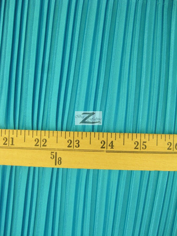 Shop Shiny Pleated Plisse Satin Fabric Black by the Yard | Big Z Fabric
